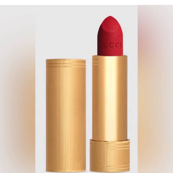 Gucci | Makeup | Nib Gucci Velvet Matte Lipstick Goldie Red Limited ...